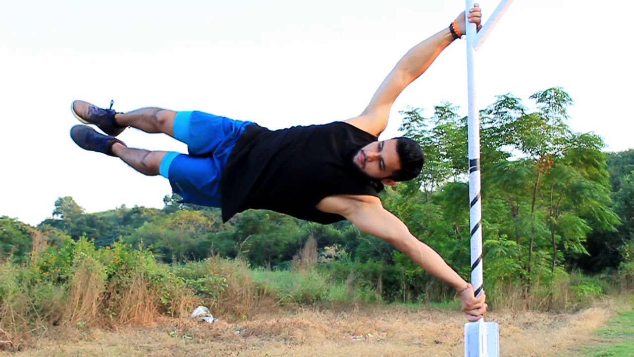 Learn to Human Flag. - YouTube