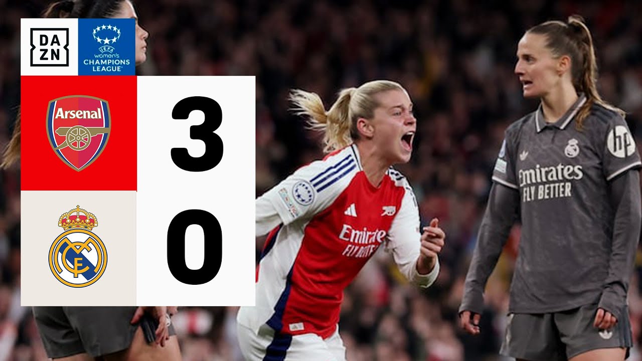 Arsenal And Real Madrid Logo Real Madrid Vs. Arsenal | UEFA Women’s