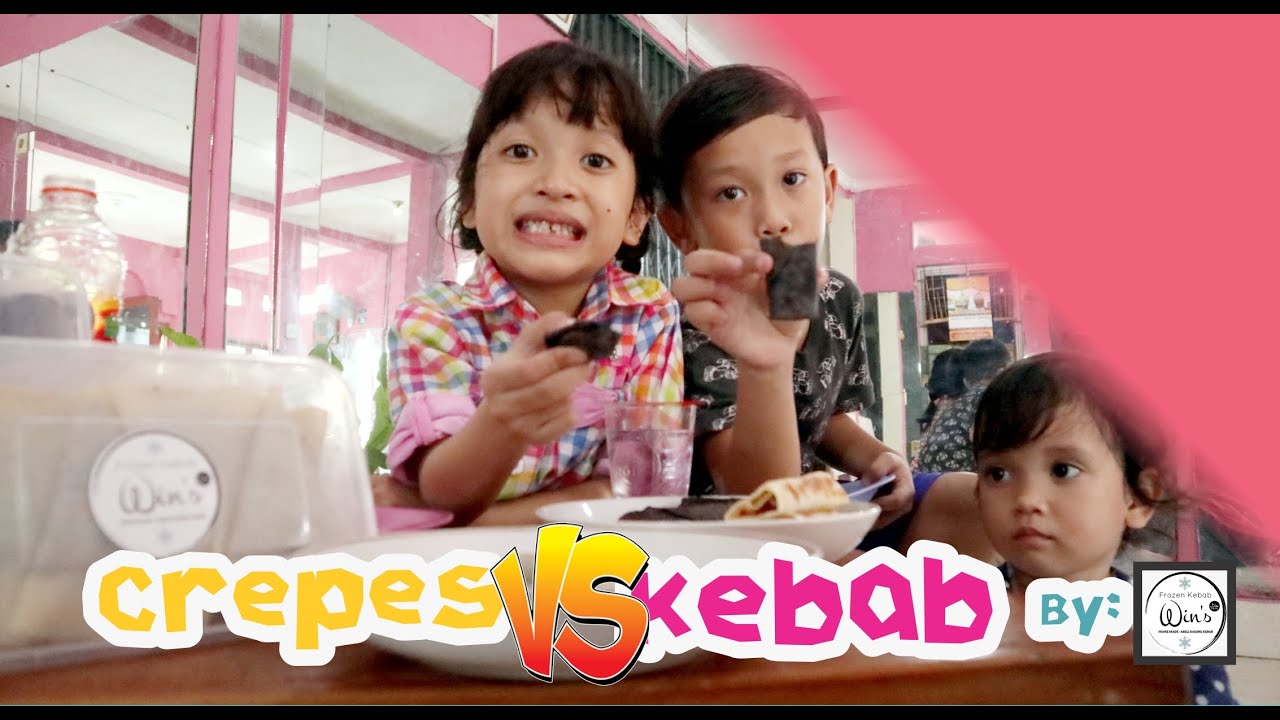 EPIC BATTLE Kebab vs Crepes by Win'skebab Enak Mana? - YouTube