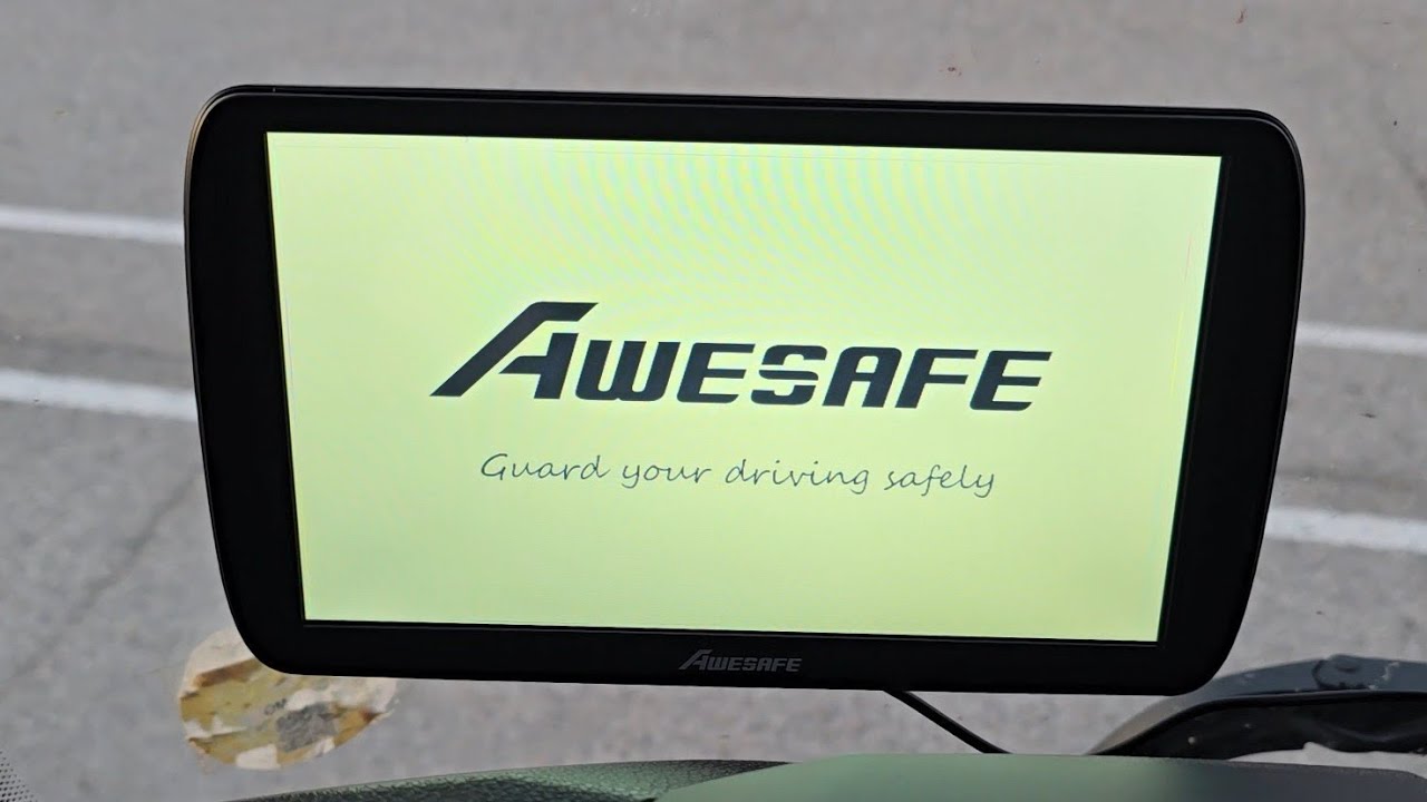 Review GPS Awesafe 9 pulgadas - YouTube