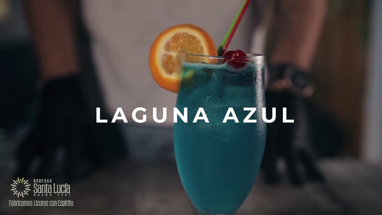 COCTEL LAGUNA AZUL - YouTube