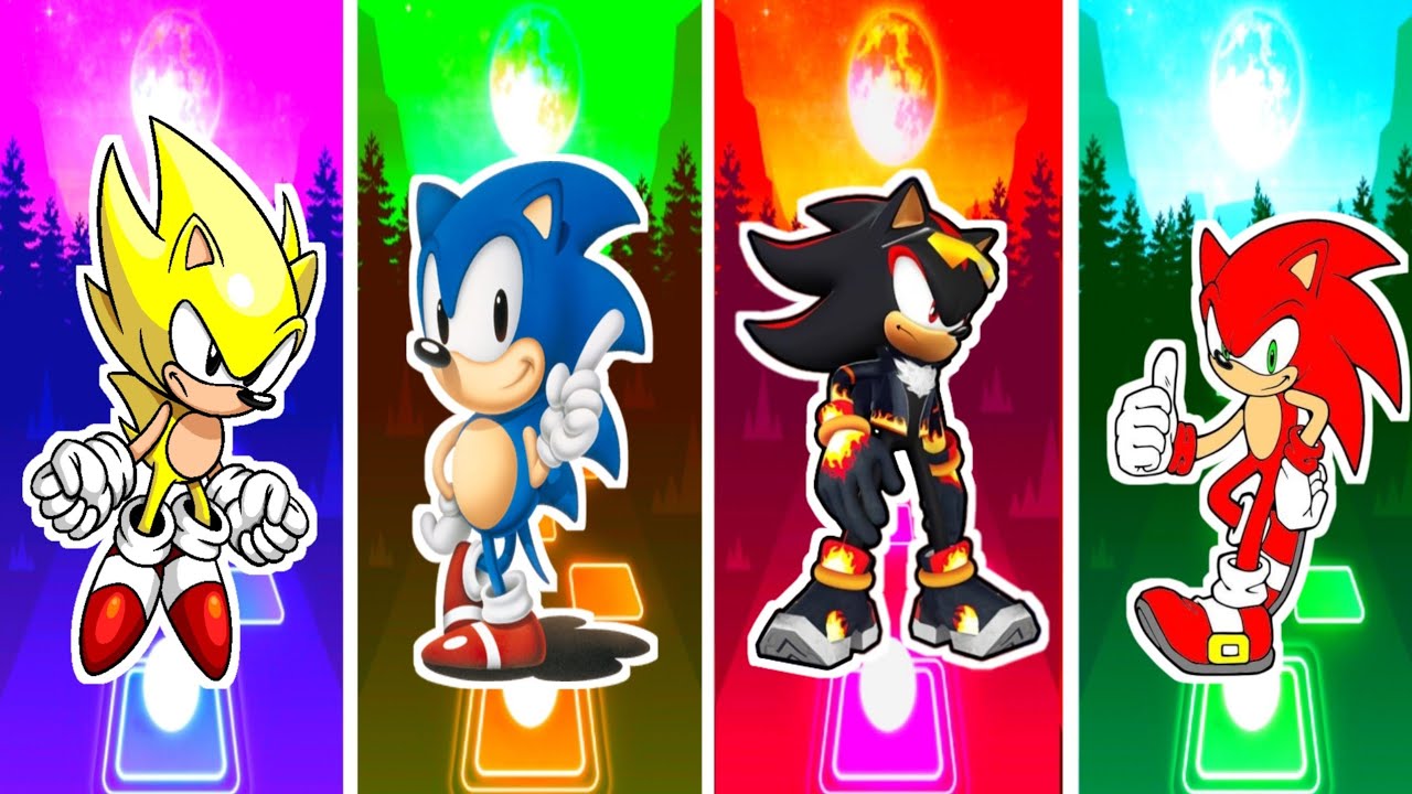 SONIC_YELLOW🔴SONIC_RED🟡SHADOW_SONIC🔵SONIC_RED🎶Tiles hop Zone # ...
