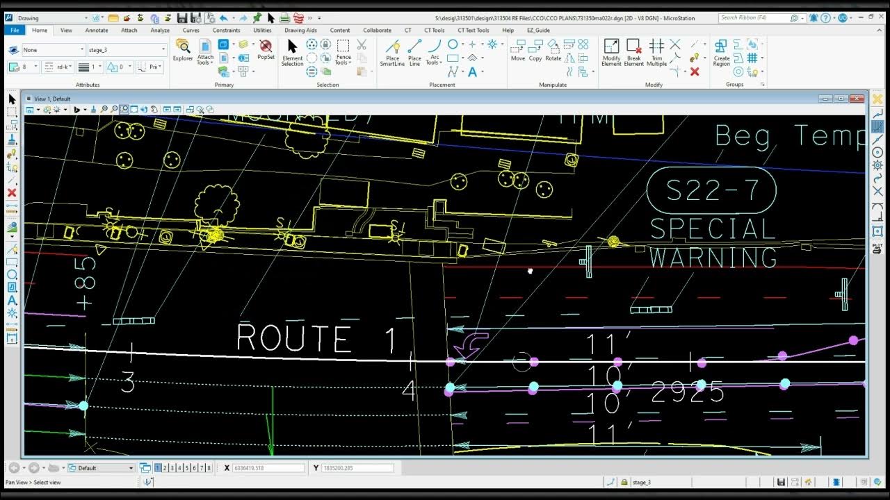 Drawing K-rail to Scale on Microstation - YouTube