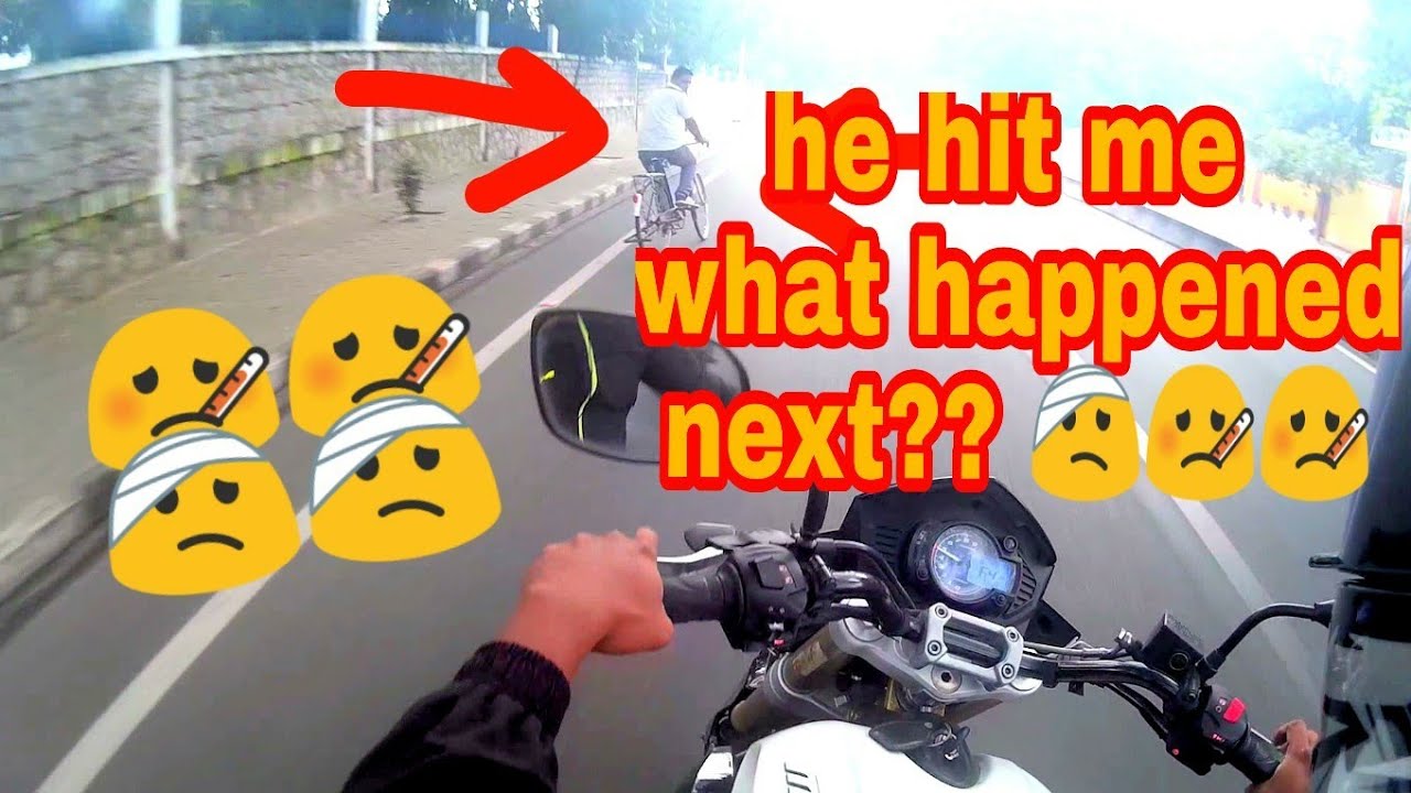 he hit me what happened next| omg why did he hit me| accident case ...