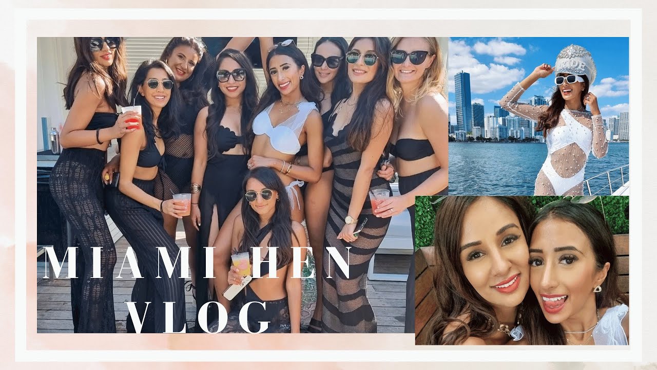 MIAMI HEN VLOG | PRI'S BACHELORETTE - YouTube