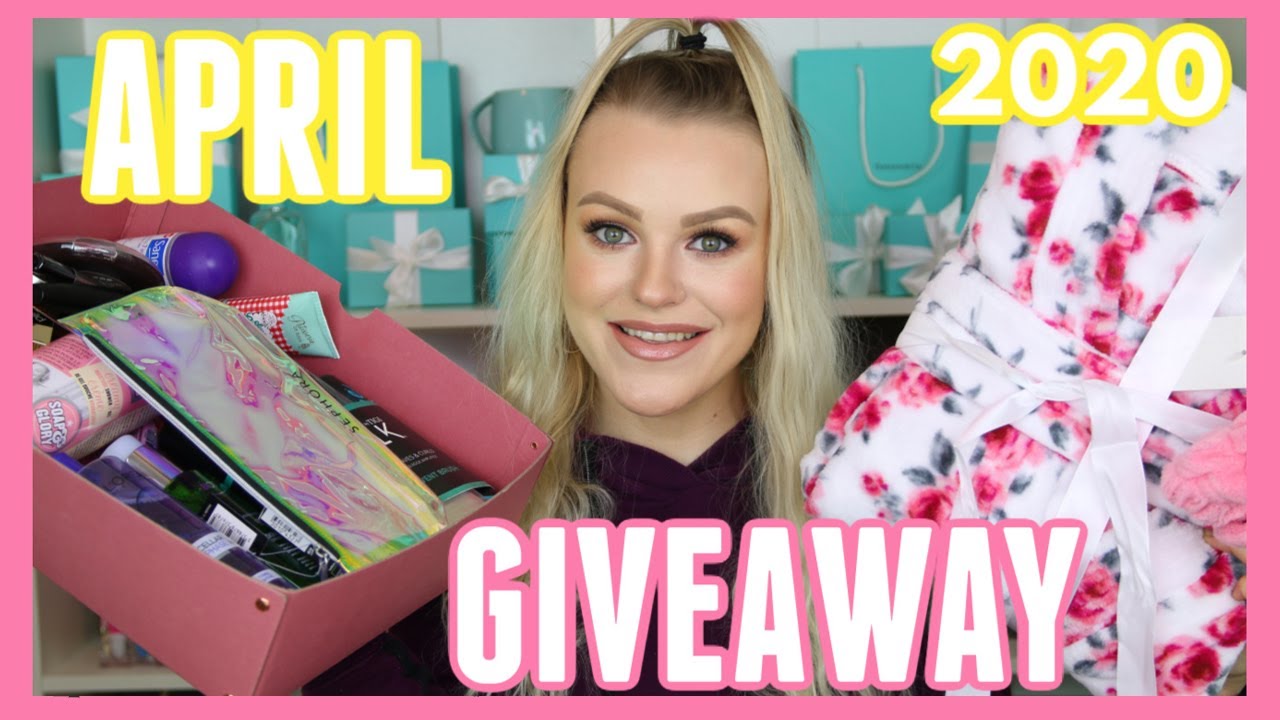 April Giveaway 2020 (Closed!) - YouTube