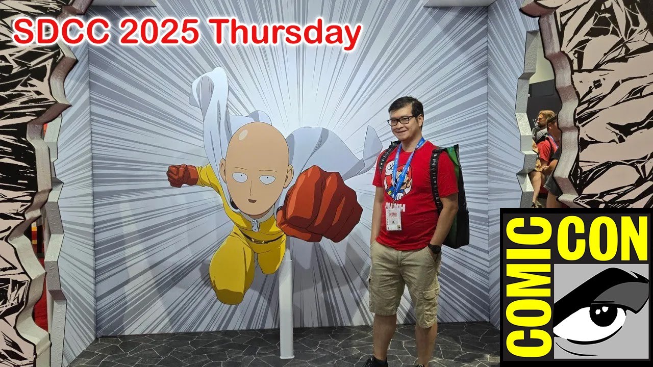 SDCC San Diego Comic Con 2025 Terrific Thursday experience - YouTube