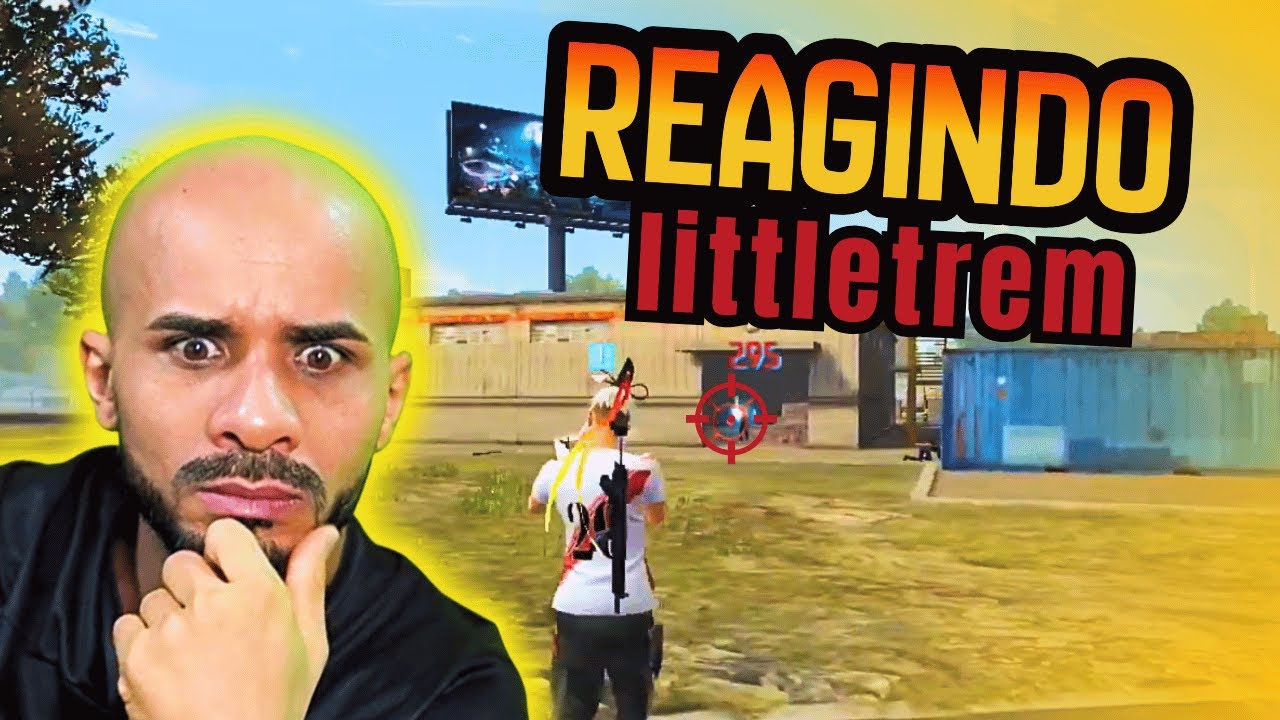 REAGINDO AO LITTLE TREM MOBILE RUSH - FREE FIRE - YouTube