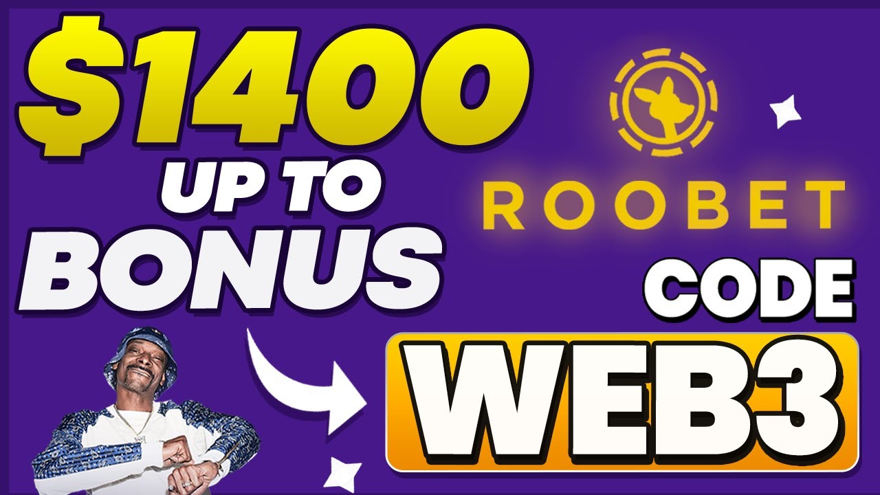 Roobet Promo Code 2025 : WEB3 - $1400 BONUS in CASHBACK / Roobet Redeem ...