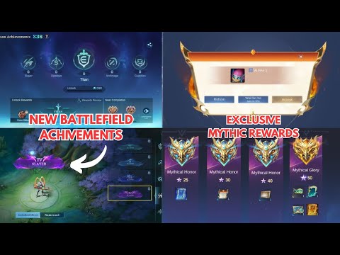 ALL NEW MYTHIC RANK EXCLUSIVE REWARDS AND NEW ACHIEVEMENTS FOR ...