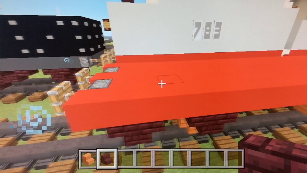 Minecraft Train Tutorial: How To Build Merlin The Invisible Engine (Thomas and Friends) Part 2 ...