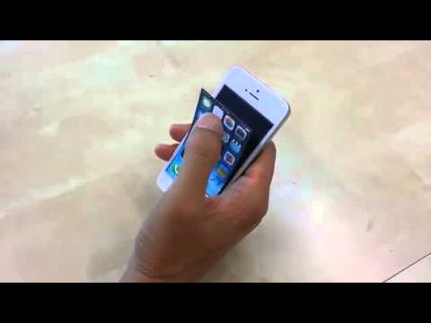 New Concept of iPhone Flexible Display , 가변형 디스플레이 스마트폰 - YouTube