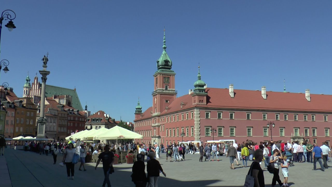 💜 PLAC ZAMKOWY ZAMEK KRÓLEWSKI WARSZAWA CASTLE SQUARE THE ROYAL CASTLE ...