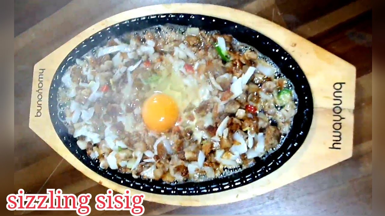 SIZZLING SISIG - YouTube
