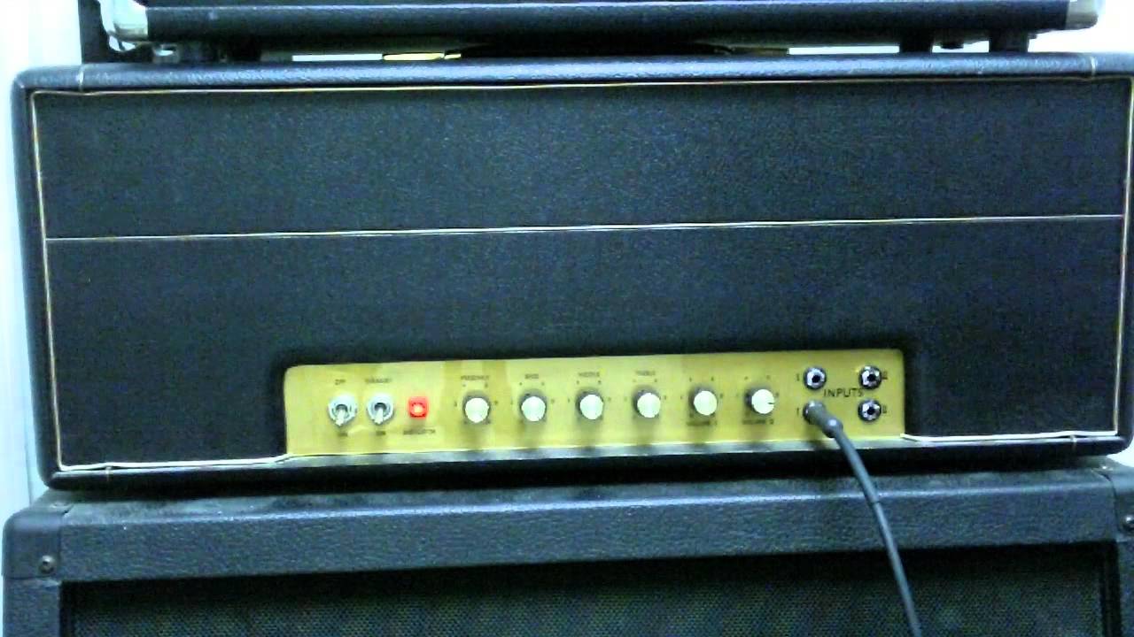Cameron atomica friedman jose style marshall mod plexi - YouTube