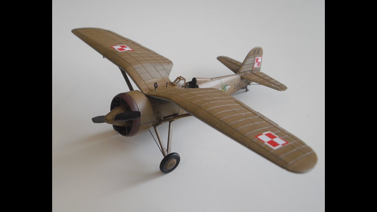 PZL P.11 A 1/72 IBG MODELS - YouTube