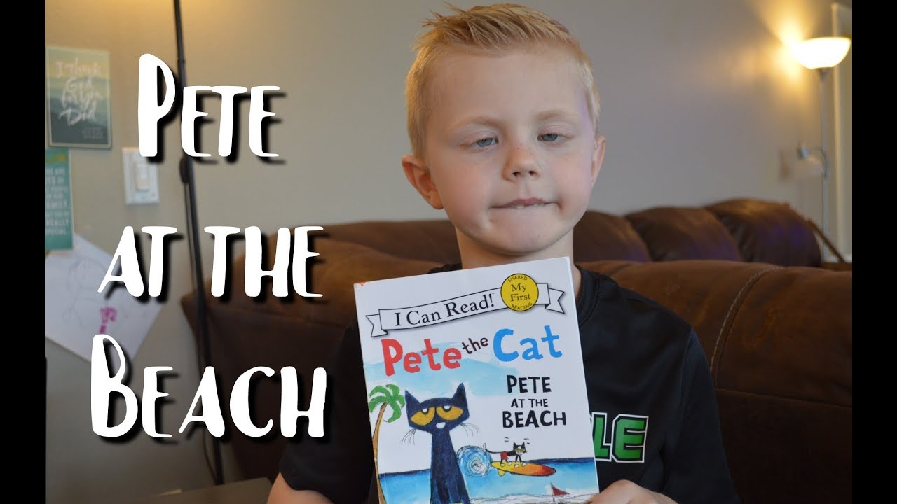 Pete the Cat: Pete at the Beach - YouTube