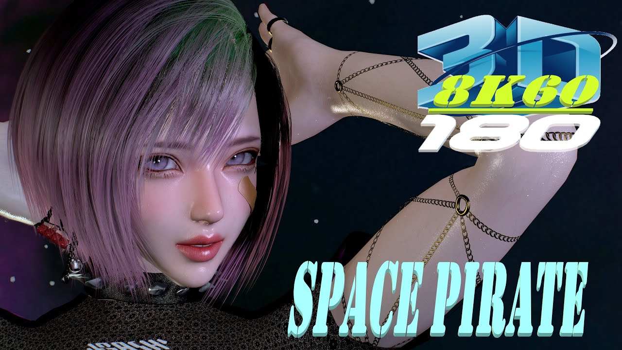 Pirate Dance, Experience 8K 3D VR180, Song - Space Pirate Groove, MMD ...