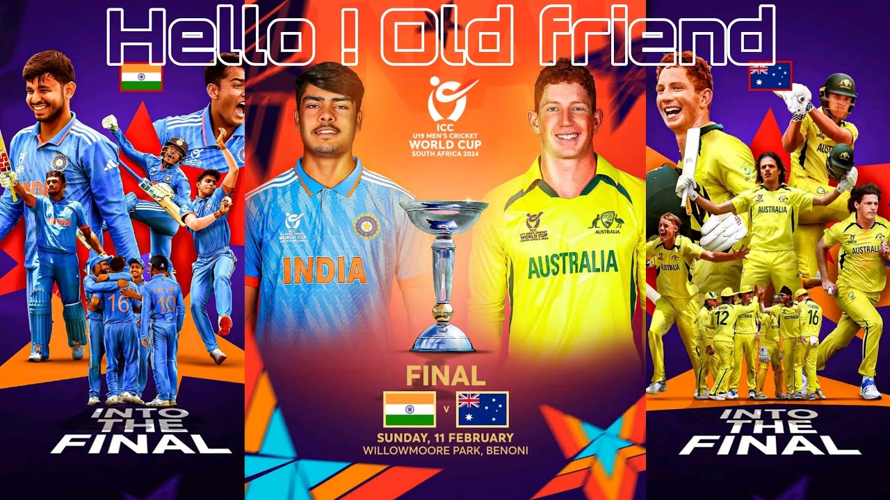 Hello 🙋‍♂️ old friend.. India vs Australia (Final) once again.. Loading ...