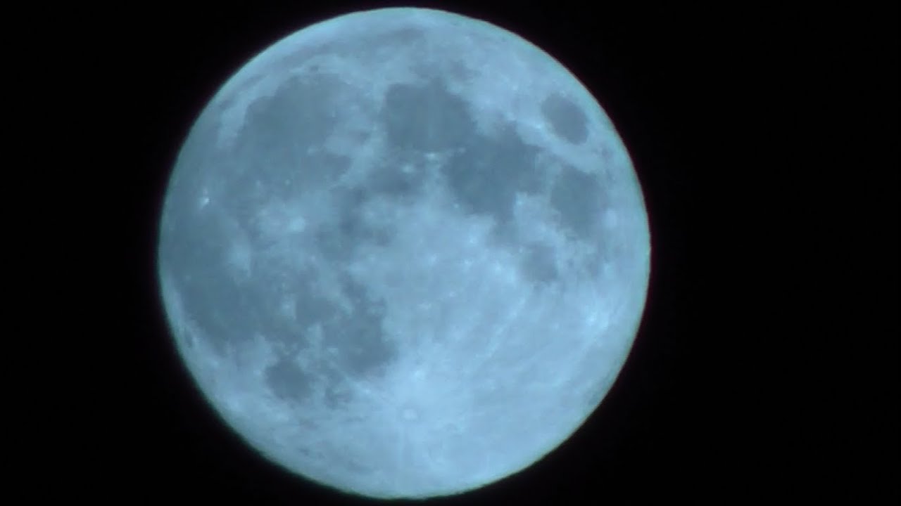 Moon Super Full Moon May 7 2020 01:55 EU Clock - YouTube