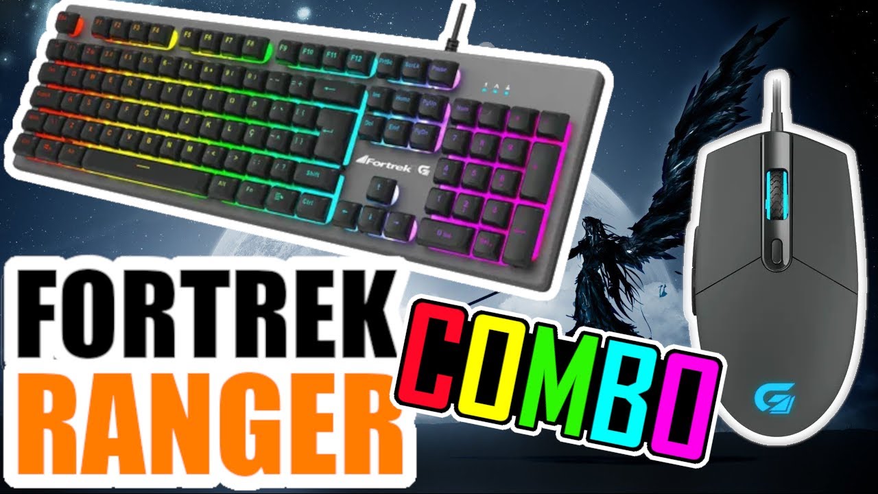 🟡 UNBOXING + AVALIAÇÃO COMBO GAMER FORTREK RANGER - YouTube