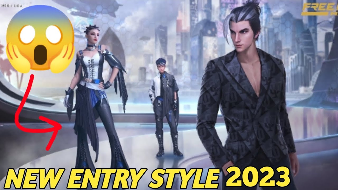 GARENA FREE FIRE MAX || 2023 GARENA FREE FIRE NEW ENTRY STYLE 🥵 | FREE ...