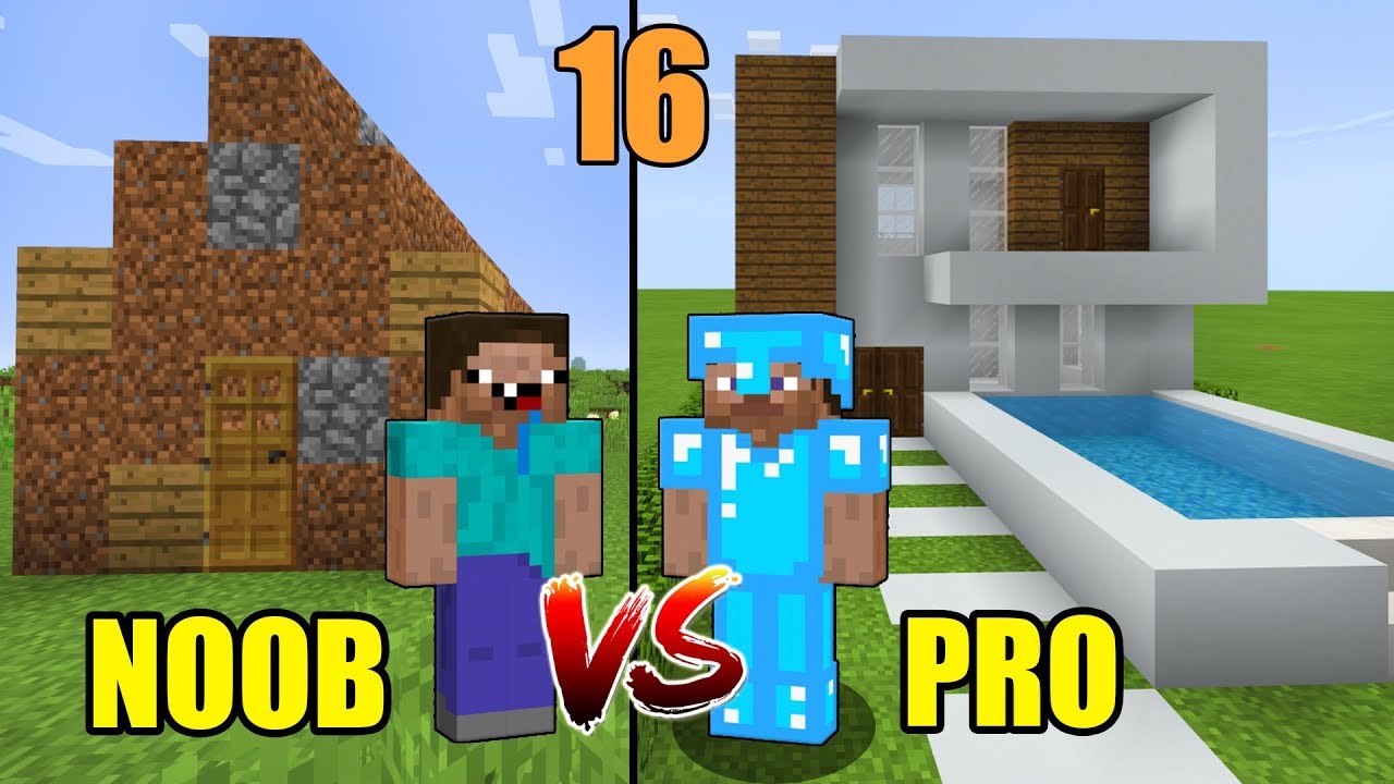 MINECRAFT - NOOB VS PRO (parte 16) - YouTube