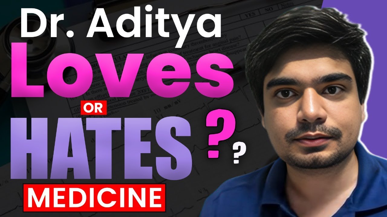 Dr Aditya Sanjay Gupta LOVES or HATES Medicine? 3 Super DOCTORS Speak ...