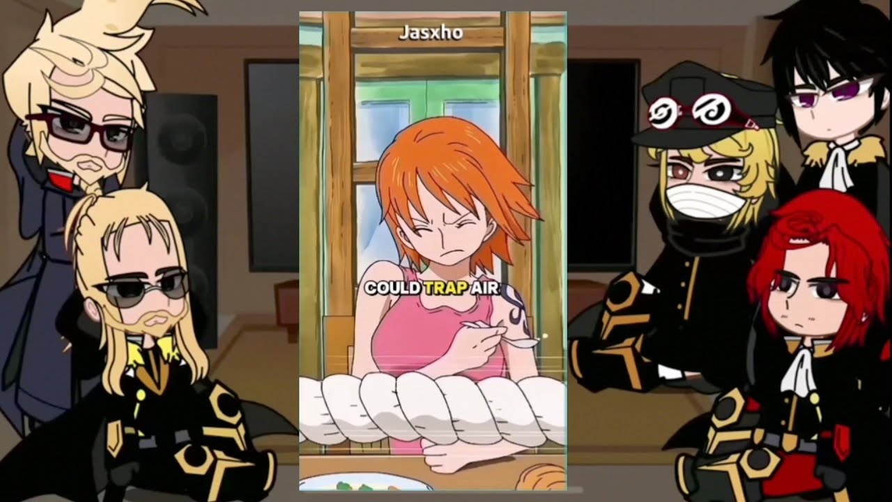 One piece Luffy react to admiral Was Knocked Unconcious But the Straw ...