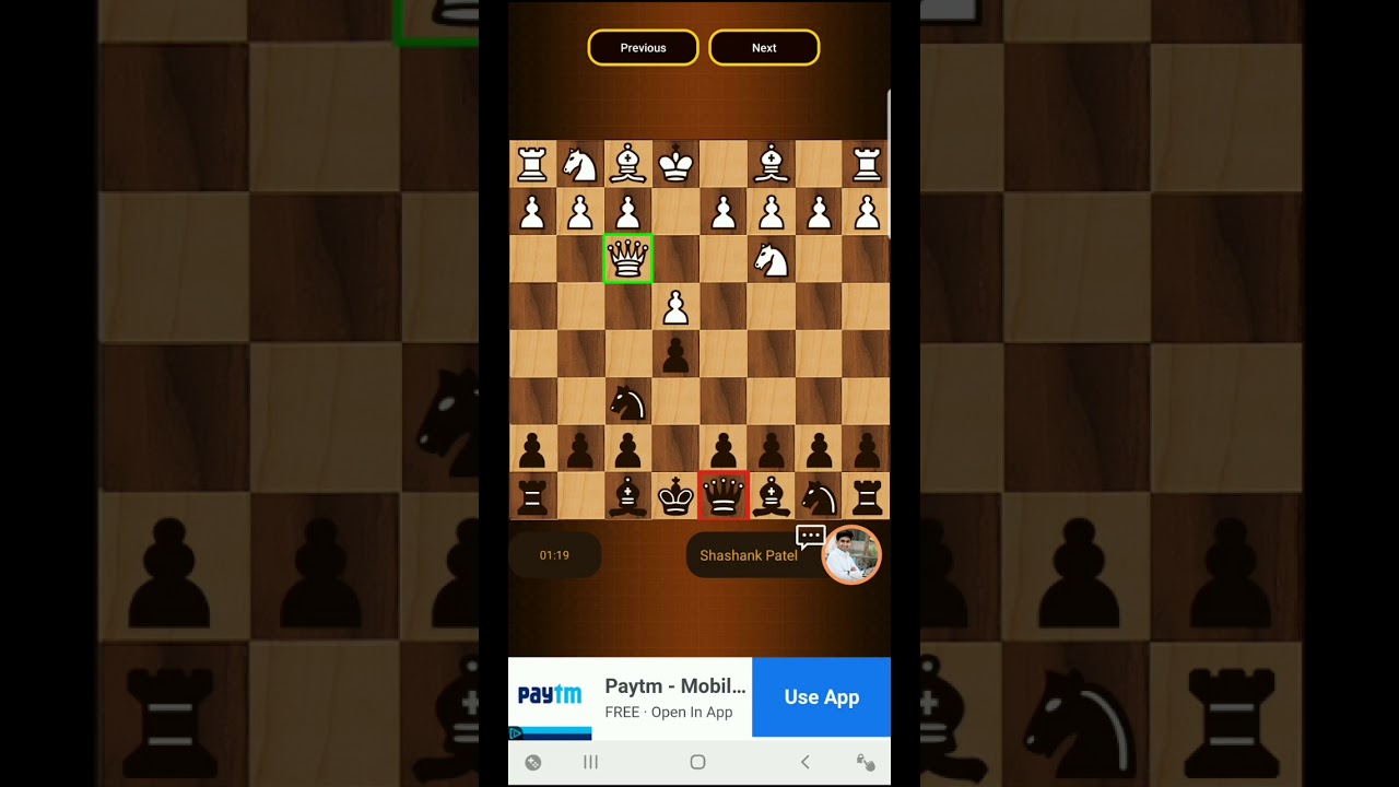 Chess game 68: Bishop game. Tough opponent. Even after taking opponent ...