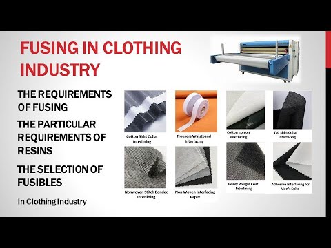 FUSING IN CLOTHING INDUSTRY - YouTube