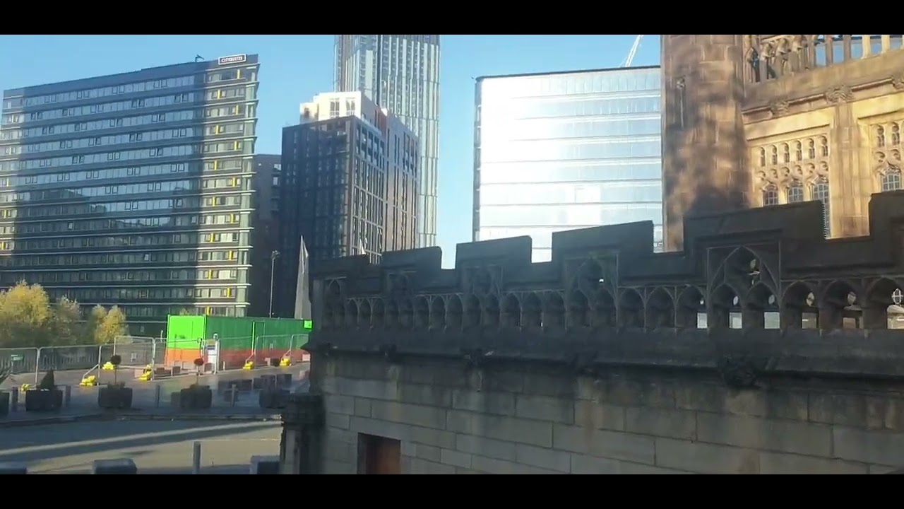 Half Muffled bells ringing at Manchester cathedral for remembrance ...