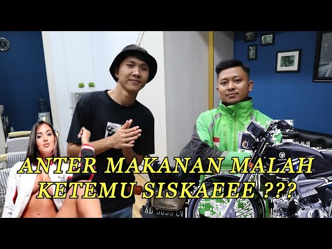 PRANK OJOL ! GO FOOD KOK MALAH ??? SISKAEEE ???
