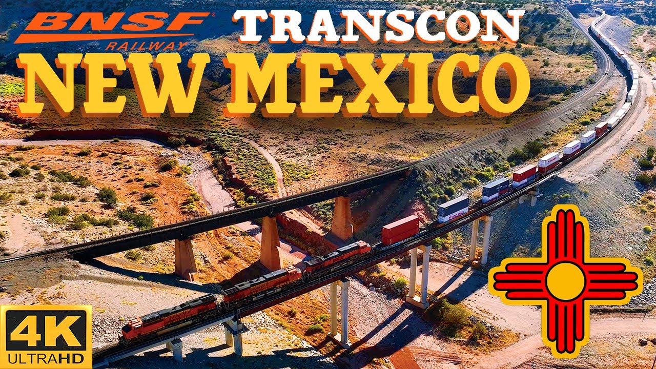 BNSF - Transcon across New Mexico - YouTube