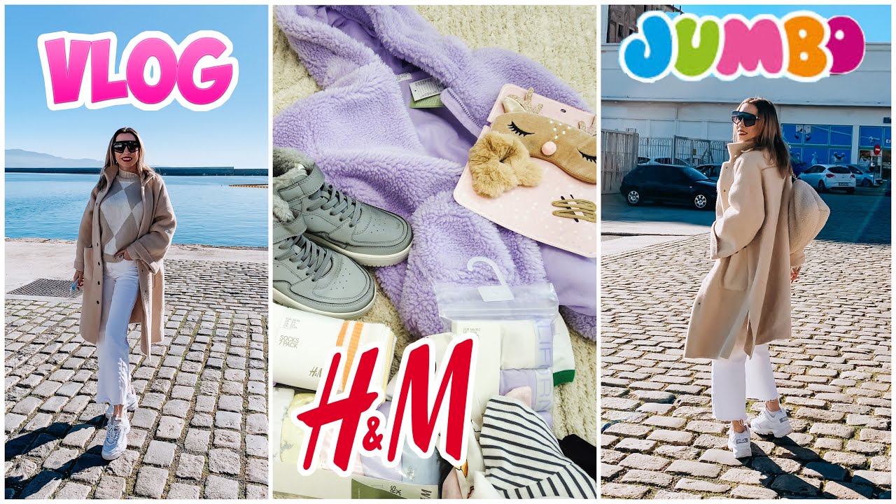 ΒΟΛΤΑ ΣΤΗΝ ΚΑΛΑΜΑΤΑ ️ JUMBO, H&M HAUL 🎬 KARINAPAPAG GR - YouTube