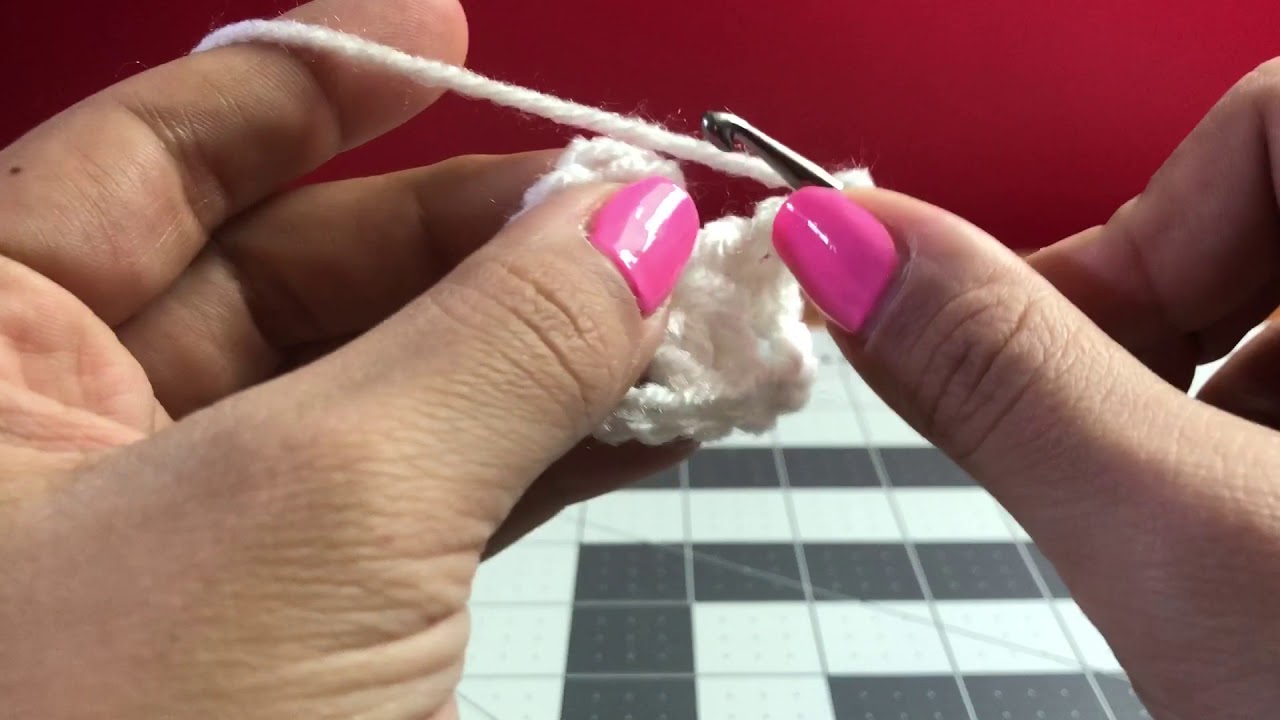 Tiny crochet granny square 2x2 - YouTube