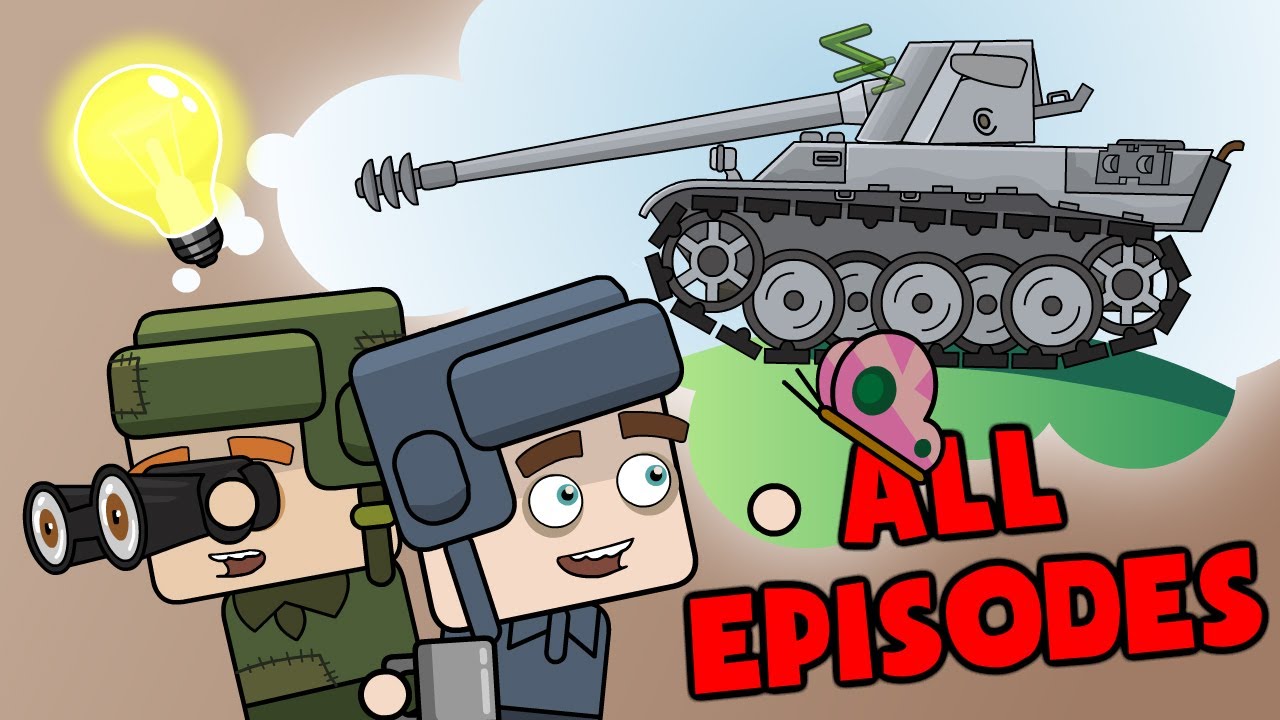 All Episodes about the CONFRONTATION of Tankers Cartoons about tanks ...