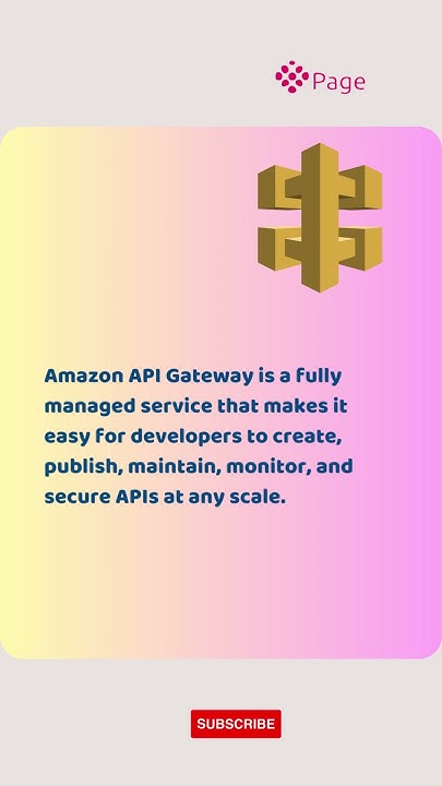 Amazon API Gateway - YouTube