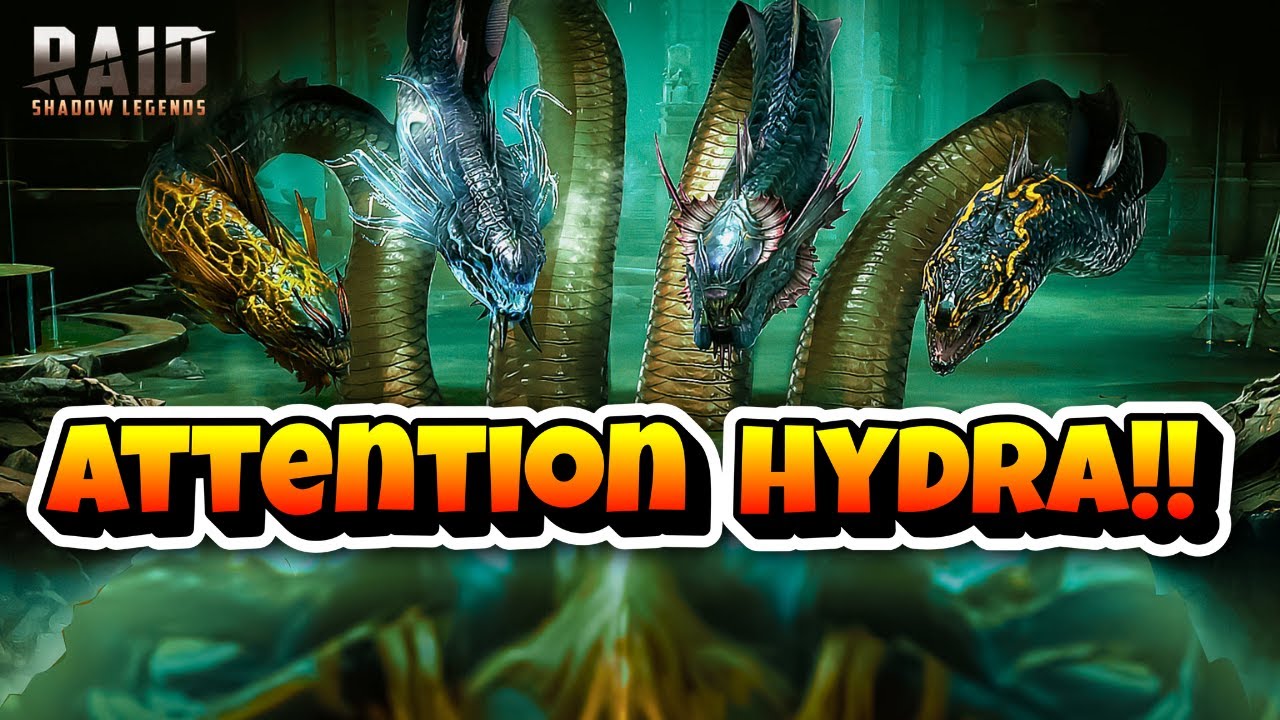 Immediate Hydra Attention Required! Raid: Shadow Legends - YouTube