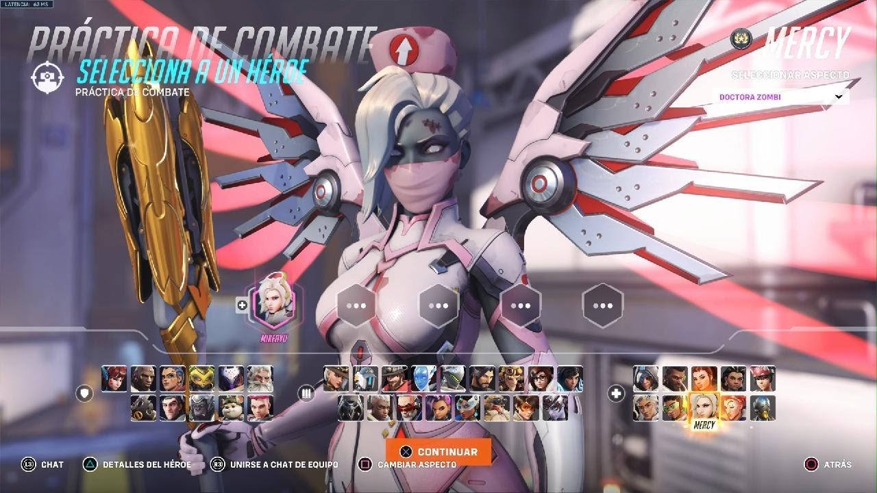 Zombie Doctor Mercy Skin - YouTube