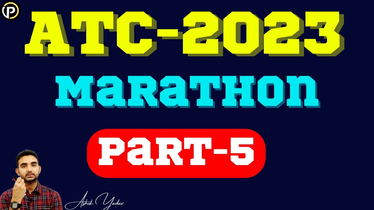 Part-6 : ATC Physics Marathon | ATC 2023 Complete Course launched | ATC Physics | ATC Vacancy ...