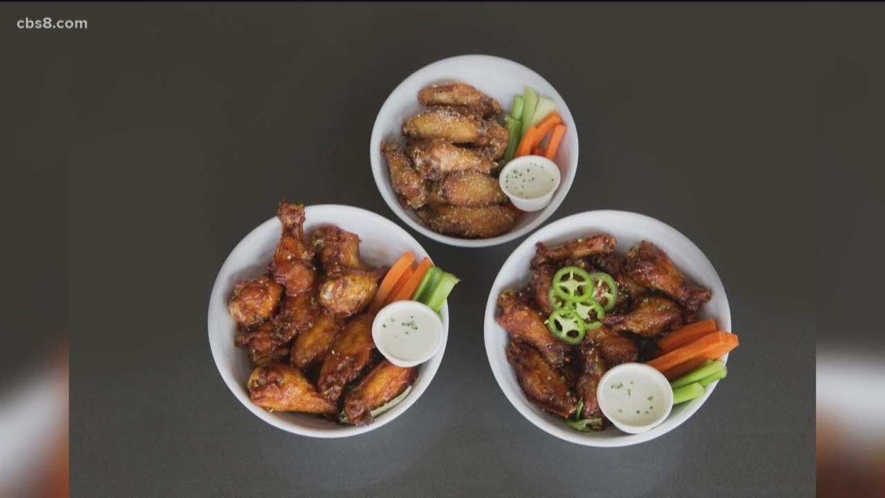 Celebrating National Chicken Wing Day with Chicken Wing champs - YouTube