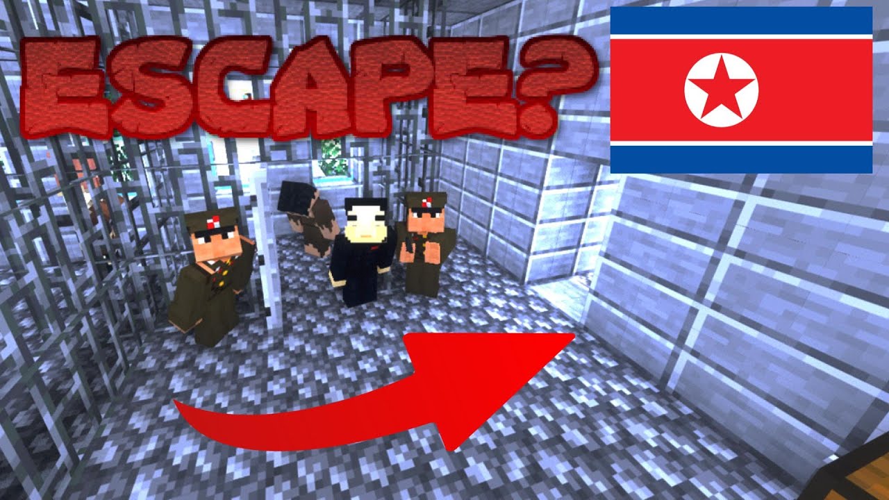 Can You Escape North Korea In Minecraft? | Challenge - YouTube