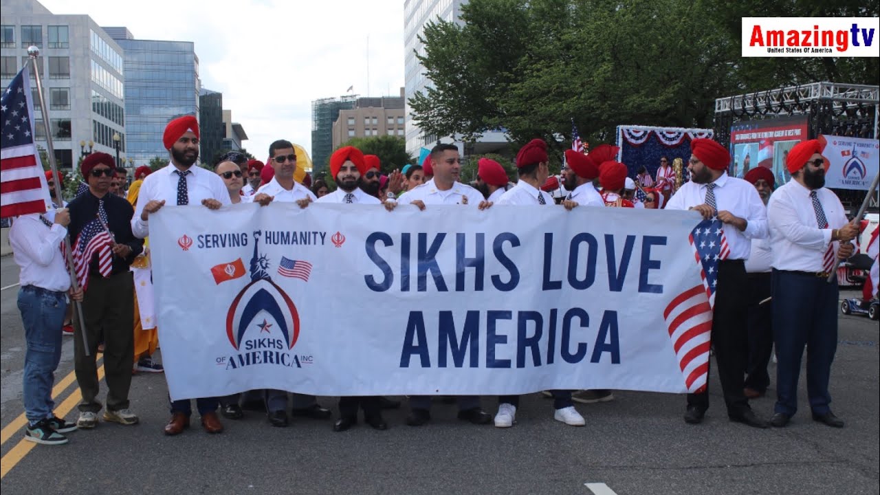 Sikhs of America Shine at the National Independence Parade 2023 ...