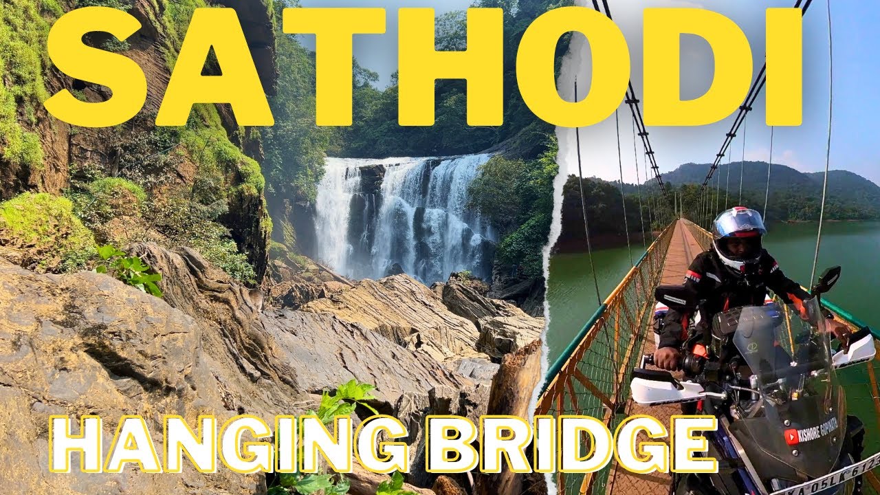 EP 4 | SATHODI FALLS and it's HANGING BRIDGE - YouTube
