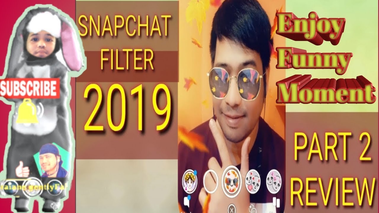 Snapchat New Filter 2019 Review part 2 / MemaReview / For Fun - YouTube