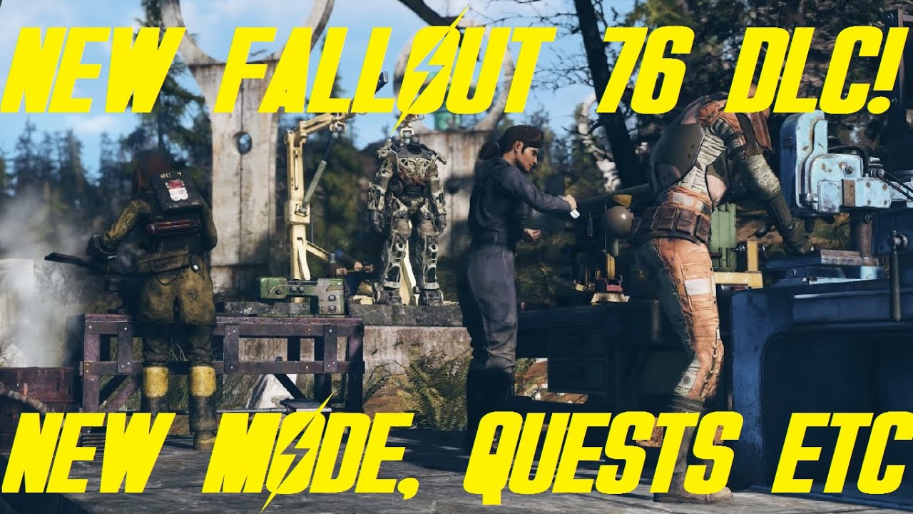 BETHESDA REVEAL NEW FALLOUT 76 DLC!!! Human NPC, New Quests, New Mode ...