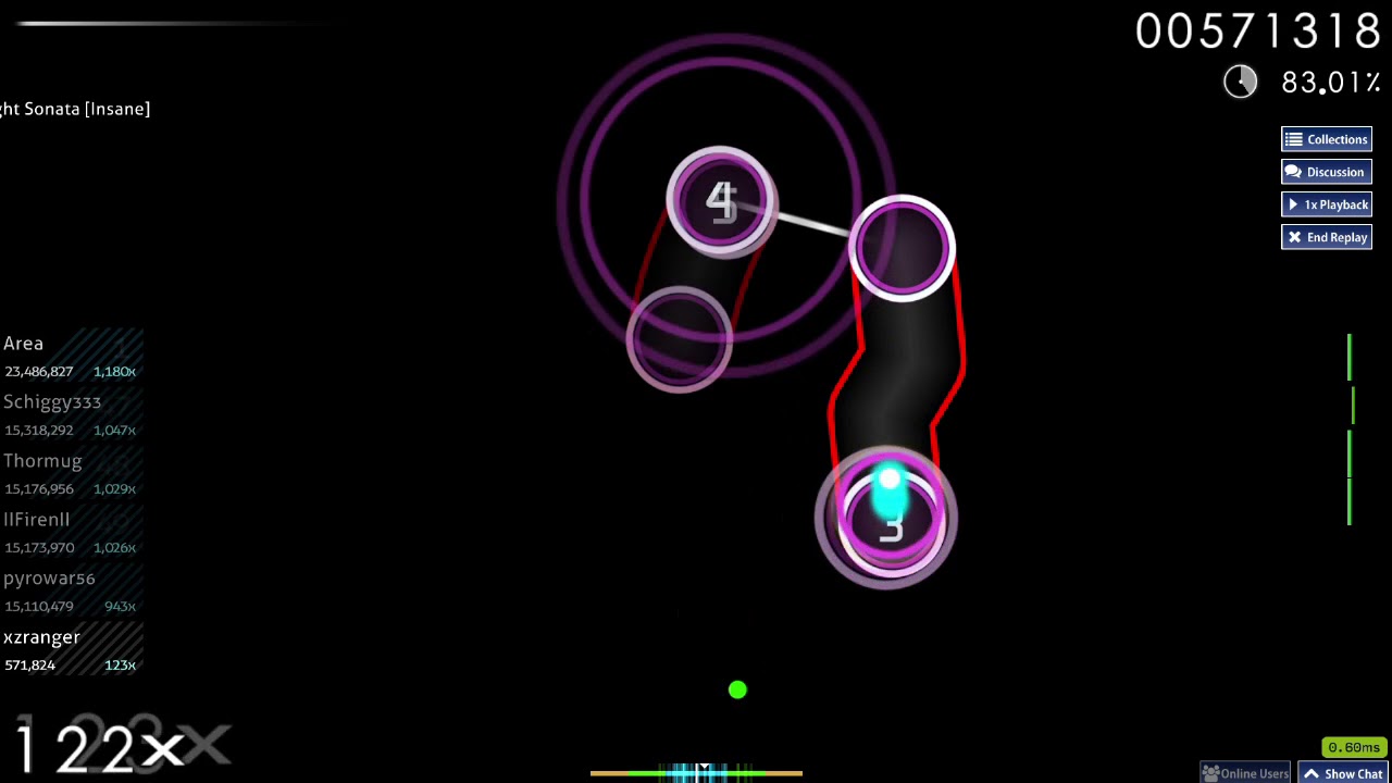 OSU! - cYsmix - Moonlight Sonata - Insane - YouTube