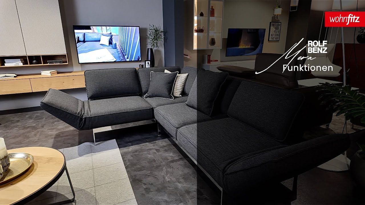 Rolf Benz - Mera Designer Polstergarnitur | wohnfitz - YouTube