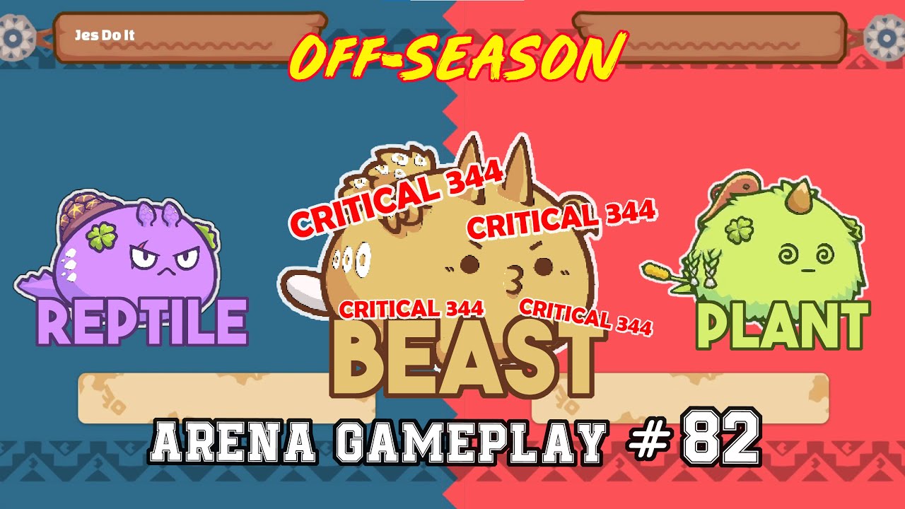 2.4k MMR RBP TEAM | ARENA GAMEPLAY #82 | OFF - SEASON GRIND | Axie ...